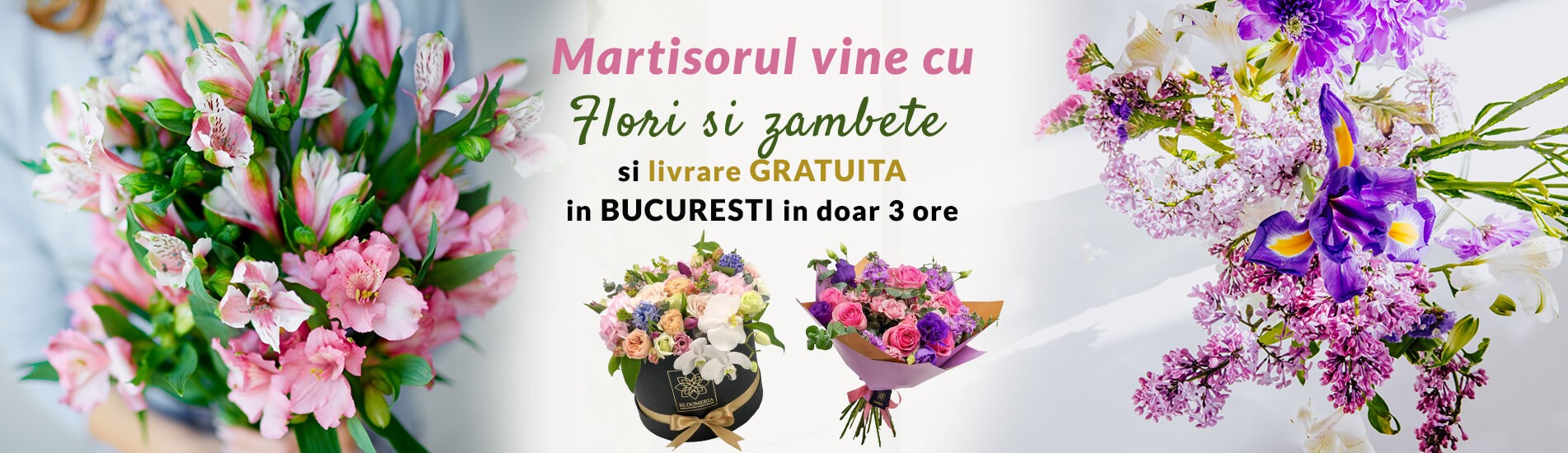 Florarie online Bucuresti - Livrare flori la domiciliu